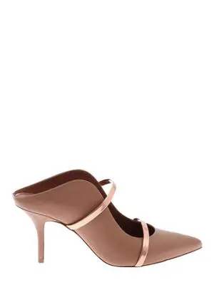 MALONE SOULIERS Maureen Leather Mules - Brown