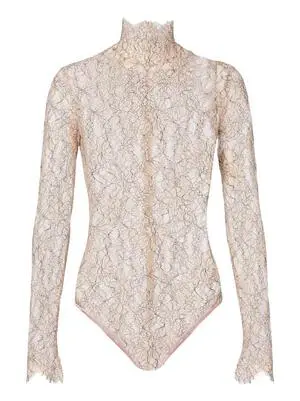 Valentino Garavani Lace Bodysuit - Pink