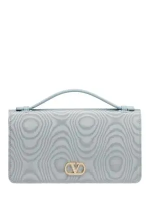 Valentino Garavani Vlogo Signature Mini Clutch - Blue