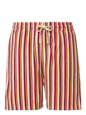 Valentino Garavani Striped Terry Shorts - Multicoloured
