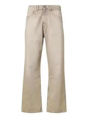 Our Legacy Third Cut Faded Straight Jeans - Beige