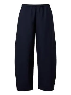 Khaite Roma Virgin Wool Wide-leg Pants - Blue