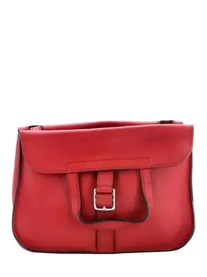 Hermès Halzan Bag Swift 22 Red