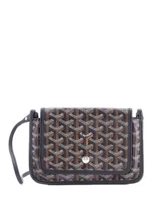 Goyard Plumet Clutch Wallet Coated Canvas - Black