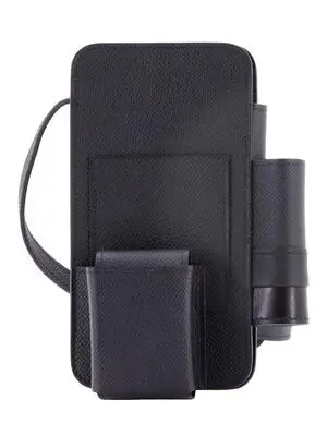 Hermès Hermesway Phone Case Crossbody Bag Epsom - Black