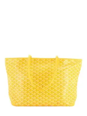 Goyard Artois Tote Coated Canvas Mm - Yellow