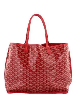 Goyard Anjou Reversible Tote Coated Canvas Pm - Red