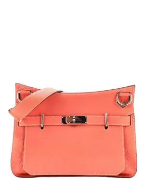 Hermès Jypsiere Bag Clemence 31 - Orange