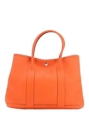 Hermès Garden Party Tote Leather 36 Feu