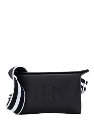 Hermès Videpoches Bag With Multicolor Strap Togo - Black