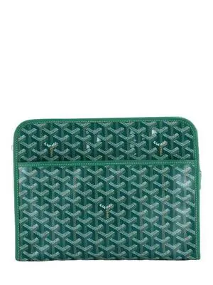 Goyard Jouvence Toiletry Pouch Coated Canvas Gm - Green