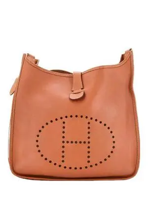 Hermès Evelyne Bag Gen I Courchevel Pm Gold