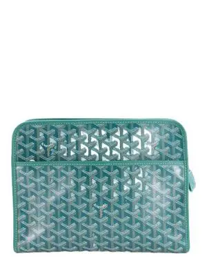Goyard Jouvence Toiletry Pouch Coated Canvas Gm - Green