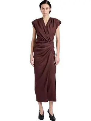 Proenza Schouler Bettina Dress - Espresso
