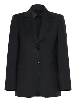 Max Mara Mstassenzi Single-breasted Jacket - Blue