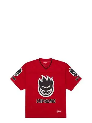 Supreme X Spitfire Football Jersey - Red