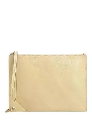 Chloé Spin Leather Pouch - Neutrals