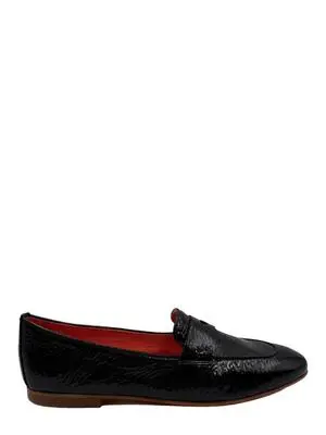 KROLL Patent Finish Loafers - Black