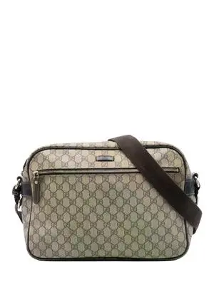 Gucci Gg Supreme Crossbody Bag - Neutrals