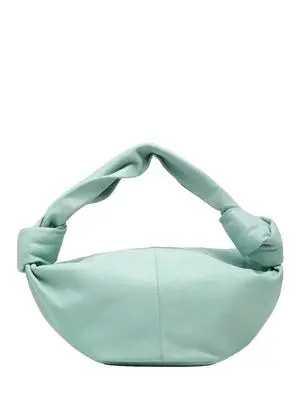 Bottega Veneta Double Knot Handbag In Calfskin - Blue