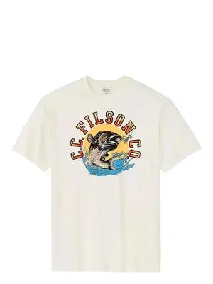 Filson Dry Fly Graphic-print T-shirt - Neutrals