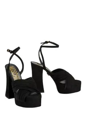 Moschino Platform Sandals - Black