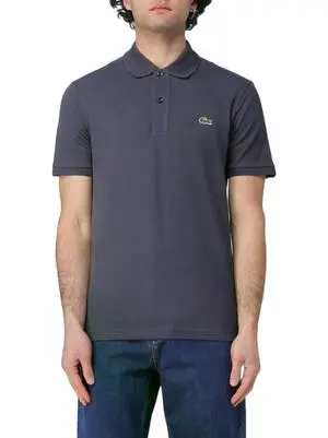 Lacoste L.12.12 Logo-patch Piqué Polo Shirt - Grey