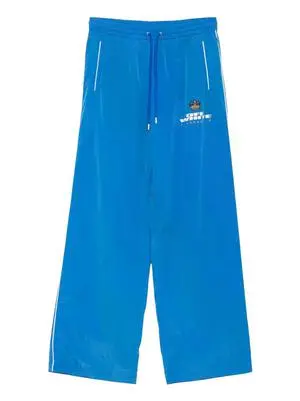 Off-White Logo-printed Track Pants - Blue