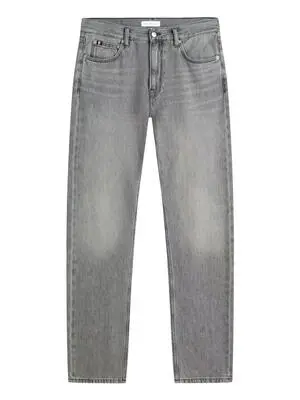 Tommy Hilfiger Washed Straight-leg Jeans - Grey