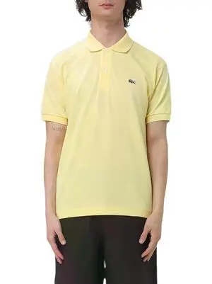 Lacoste L.12.12 Piqué Cotton Polo Shirt - Yellow
