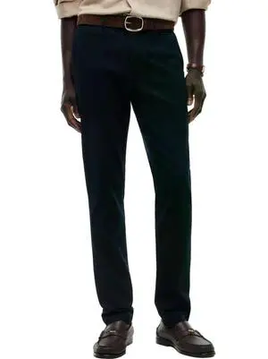 Tommy Hilfiger Logo-patch Chinos - Blue