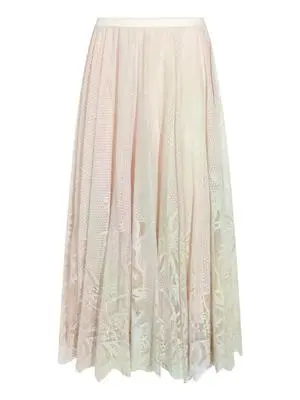 Fabiana Filippi A-line Midi Skirt - Pink