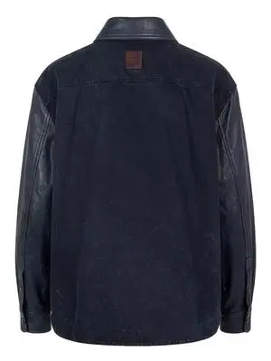 Loewe Long-sleeves Pocket Overshirt - Blue