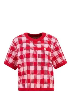 BARBOUR Barbour Esther Gingham Pattern Top