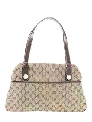 Gucci Gg Canvas Shoulder Bag - Neutrals