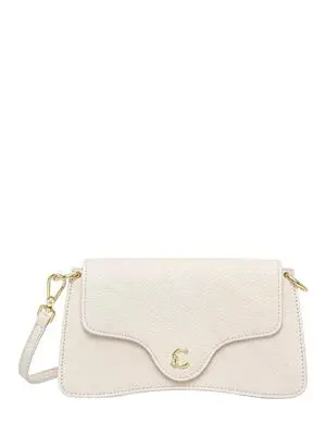 COCCINELLE C-me Logo-plaque Shoulder Bag - Neutrals