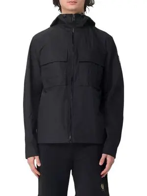 Belstaff Hooded Pocket-detail Jacket - Black