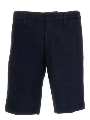 FAY Belt-loop Shorts - Blue