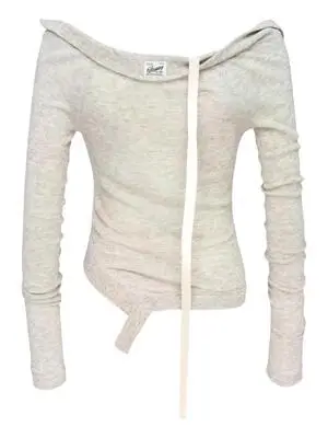 GLOWNY Long Sleeve Top - Neutrals