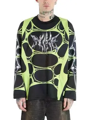 Nike Project F.r.o.g. Graphic Print Long Sleeve T-shirt - Black