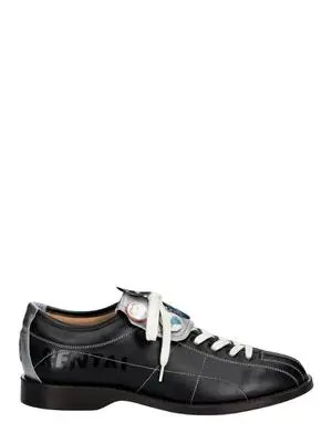 Kenzo Embellished Leather Derby Shoes - Black