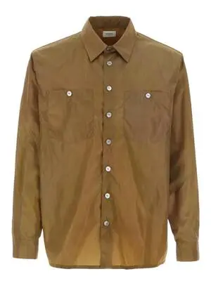 Saint Laurent Long Sleeve Shirt - Neutrals