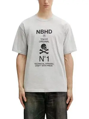 NEIGHBORHOOD Skull-print T-shirt - Grey