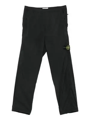 Stone Island Logo-patch Track Pants - Black