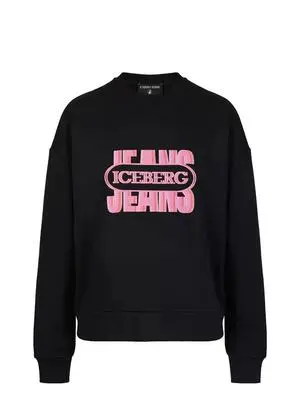 ICEBERG Iceberg Logo Print Sweatshirt
