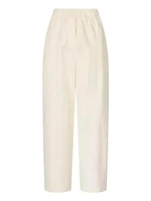 STUDIO TOMBOY Elasticated Waist Tapered Trousers - Neutrals