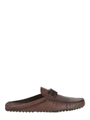 TOD'S T Timeless Leather Loafers - Brown