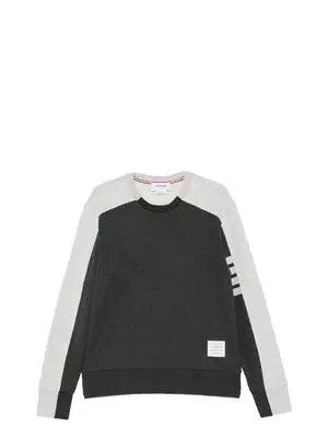 Thom Browne Long Sleeve Sweatshirt - Grey