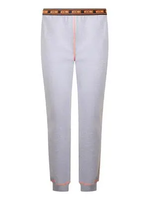 Moschino Waistband Track Pants - Grey