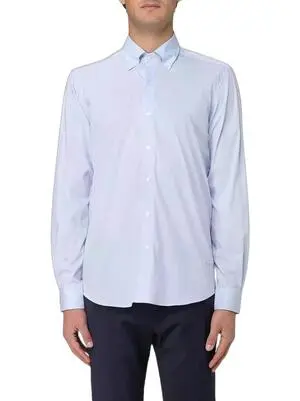 FAY Button-down Collared Shirt - Blue